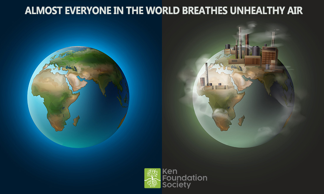 Almost nobody on Earth is safe from air pollution, study says